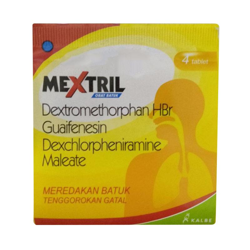 Jual Mextril Obat Batuk [1 Strip/4 Tablet] di Seller RX H Store - Karet ...