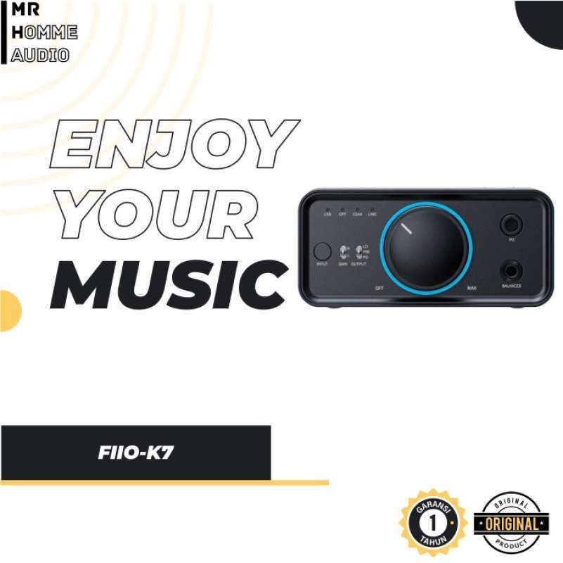 Jual Fiio K7 / K 7 High Resolution Desktop DAC and Amplifier Origina di ...