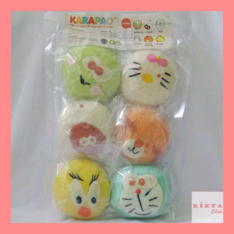 Jual Karapao Bakpao Karakter KyuriFood di Seller Rizta Shop - Teluk ...