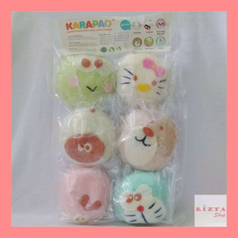 Jual Karapao Bakpao Karakter KyuriFood di Seller Rizta Shop - Teluk ...
