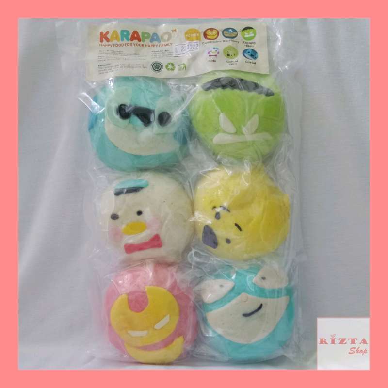 Jual Karapao Bakpao Karakter KyuriFood di Seller Rizta Shop - Teluk ...