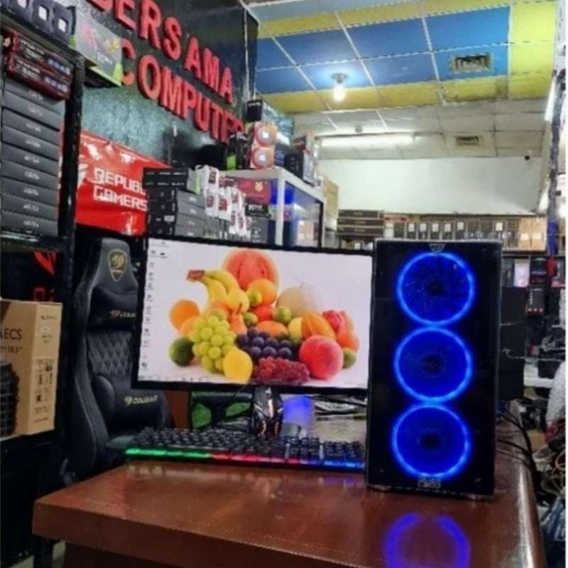 Jual Pc Cpu Gaming Editing Core I7 Ram 8gb Vga 4gb Ssd 512 Gb Led 24 Curved Di Seller Lancar ...