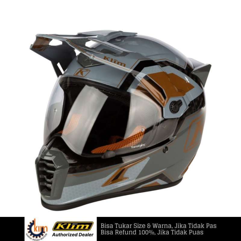 Promo KLIM Krios Pro Helmet ECE/DOT Rally Metallic Bronze Diskon 1% di ...