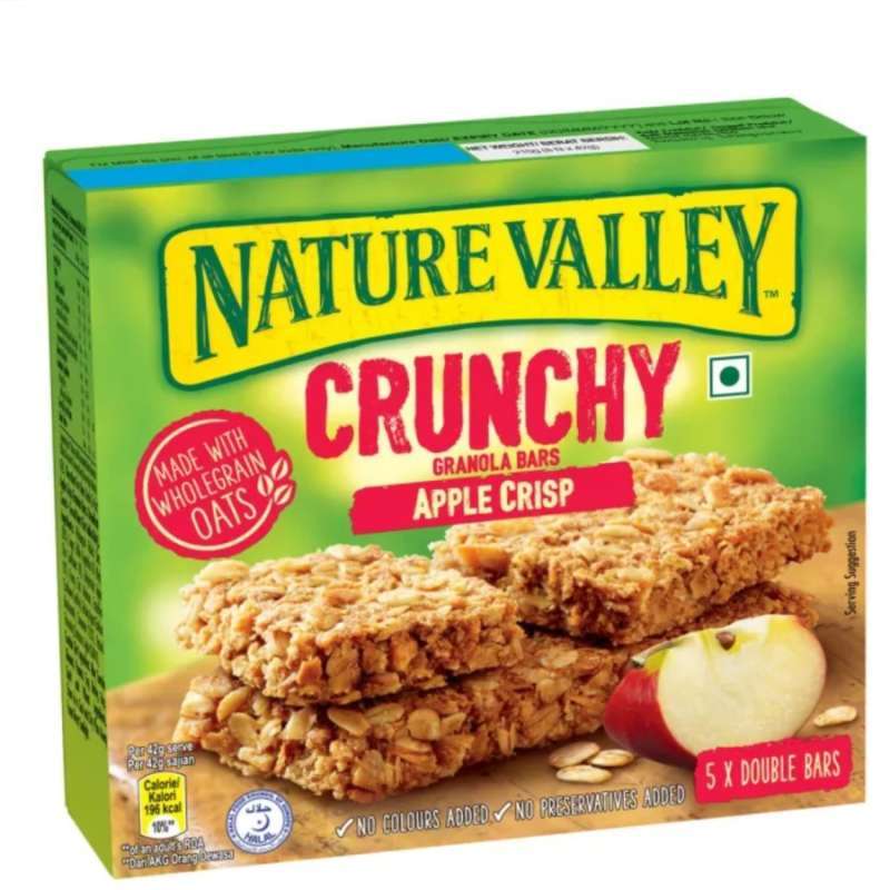 Jual Nature Valley Apple Crisp Crunchy Granola Bars di Seller Babakiwi ...