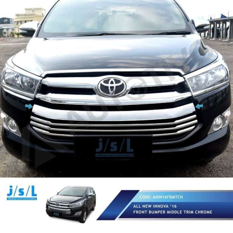 Promo All New Innova Grill Depan JSL Krom/Front Bumper Middle Trim ...