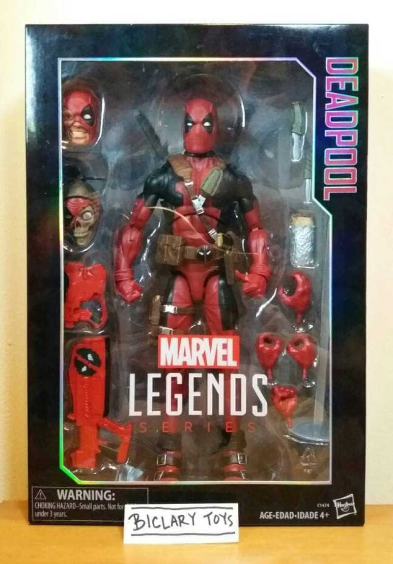 Promo ASLI Marvel Legends Deadpool Dead Pool 12 Inch Hot Toys Size ...