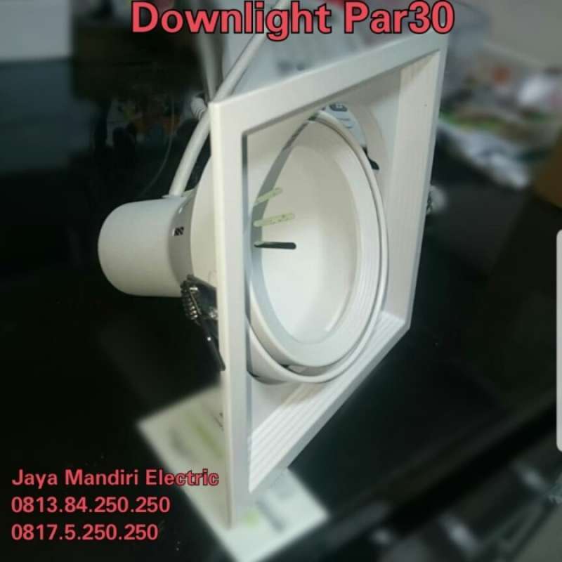 Jual DOWNLIGHT PAR30 KAP RUMAH LAMPU KOTAK PAR 30 KOTAK di Seller Thunder Store - Duri Kepa ...