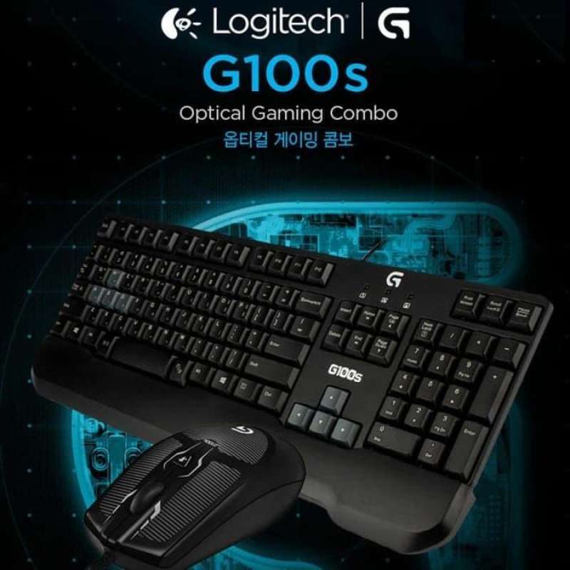 Jual Logitech G100 S Gaming Combo Keyboard Original Murah - Harga ...