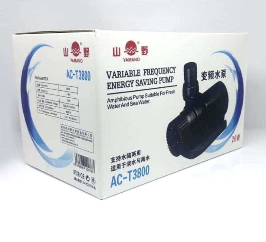 Promo POMPA LOW WATT KOLAM YAMANO ACT 3800 AC-T 3800 DAYA RENDAH PROMO MURAH Diskon 31% di ...