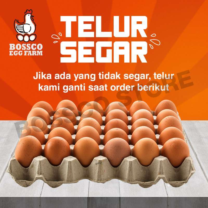 Jual Telur Ayam Negeri Segar/ Fresh Grade A 30 Butir ( 1 Tray) Umur ...