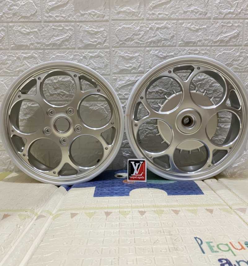 Promo Velg cnc vespa model marus - silver Diskon 23% di Seller Otomo ...