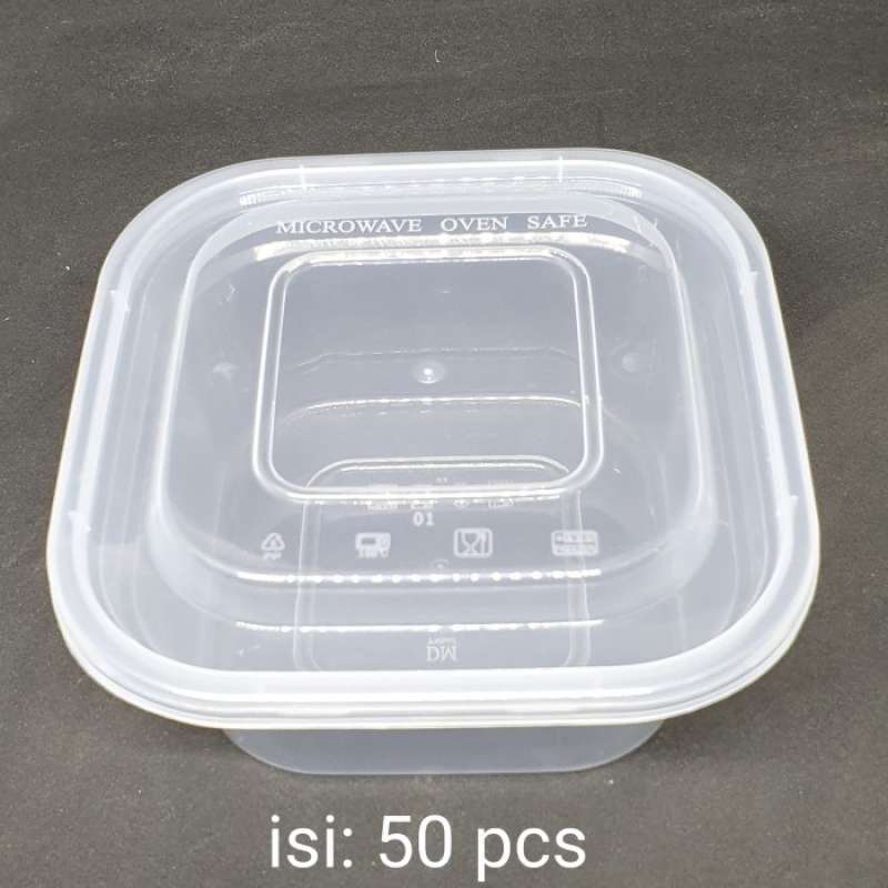 Promo Thinwall Kotak Container 750 Ml Isi 50 Pcs Diskon 35% di Seller ...