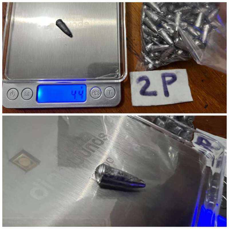 Jual 2P - Timah / Timbel / Bandul / Batu Pancing Satuan dan Kiloan di ...