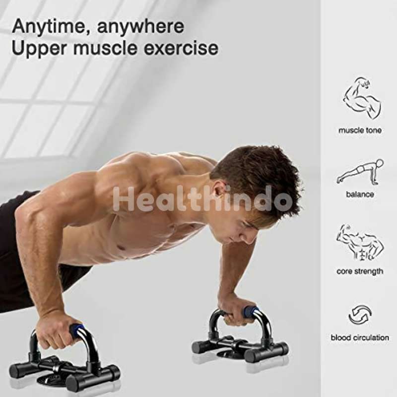 Promo Alat Push Up Stand Bar Alat Bantu Push Up Bar Olahraga Fitness ...