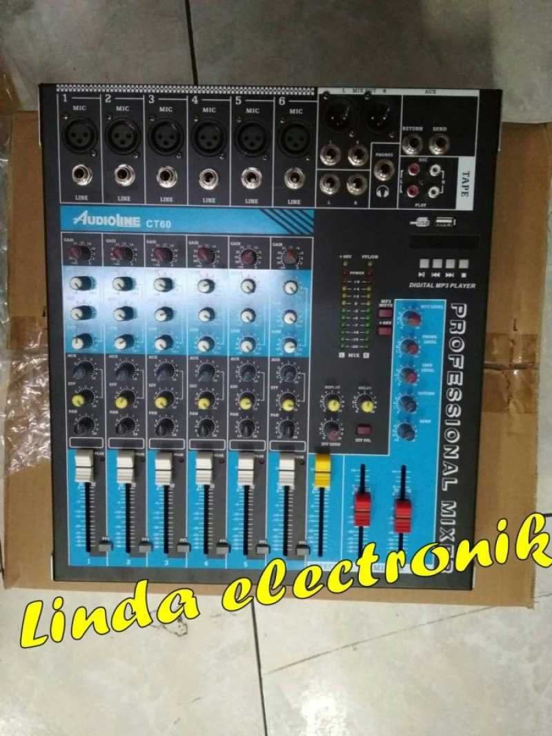 Promo Mixer Audioline Ct 60 4channel Audioline Ct60 Diskon 17% di ...
