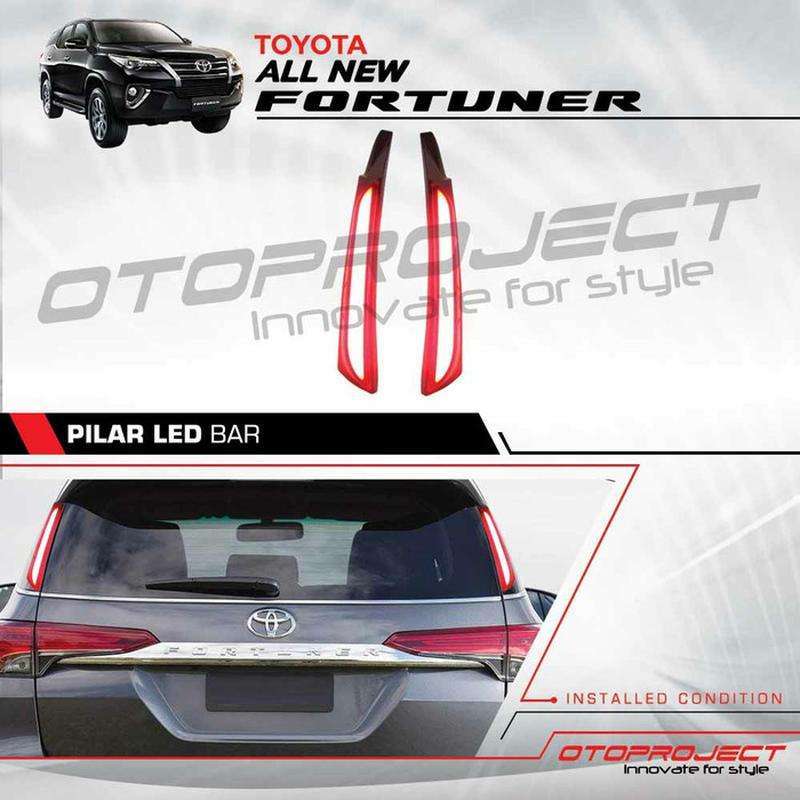 Jual Pilar Led Bar All New Fortuner Rear Reflector Pillar Led ...