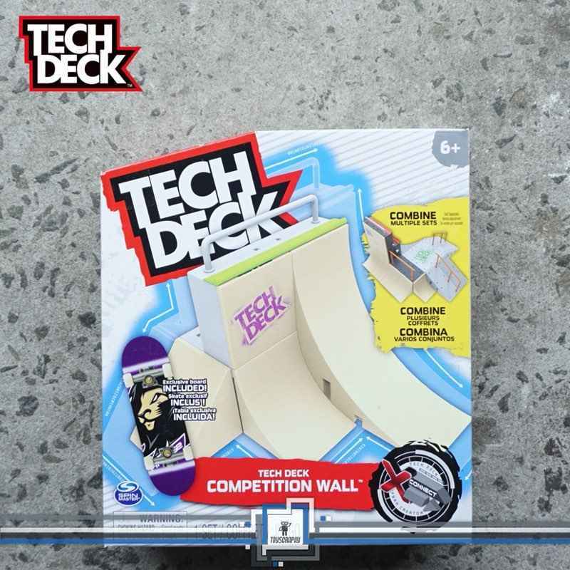 Jual Tech Deck X-Connect Competion Wall Trackset and Arena Park Creator ...