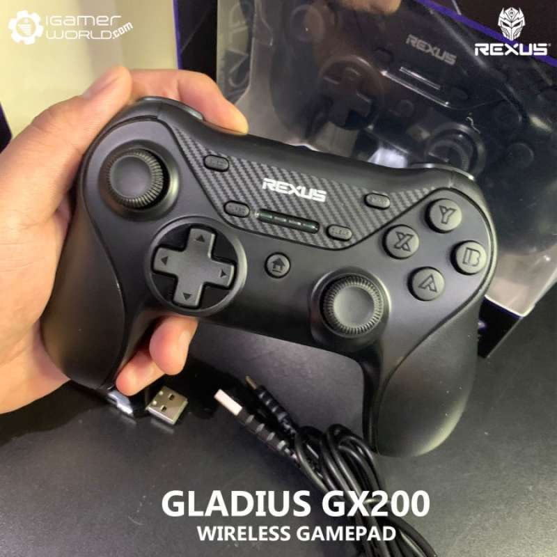 Promo Rexus Gladius GX200 Wireless Gaming Controller Diskon 50% di ...