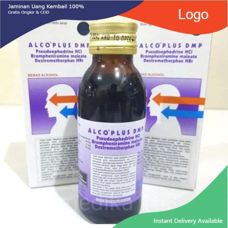 Jual alcoplus dmp sirup 100 ml di Seller Farmasi 24jam - Rawa Badak ...