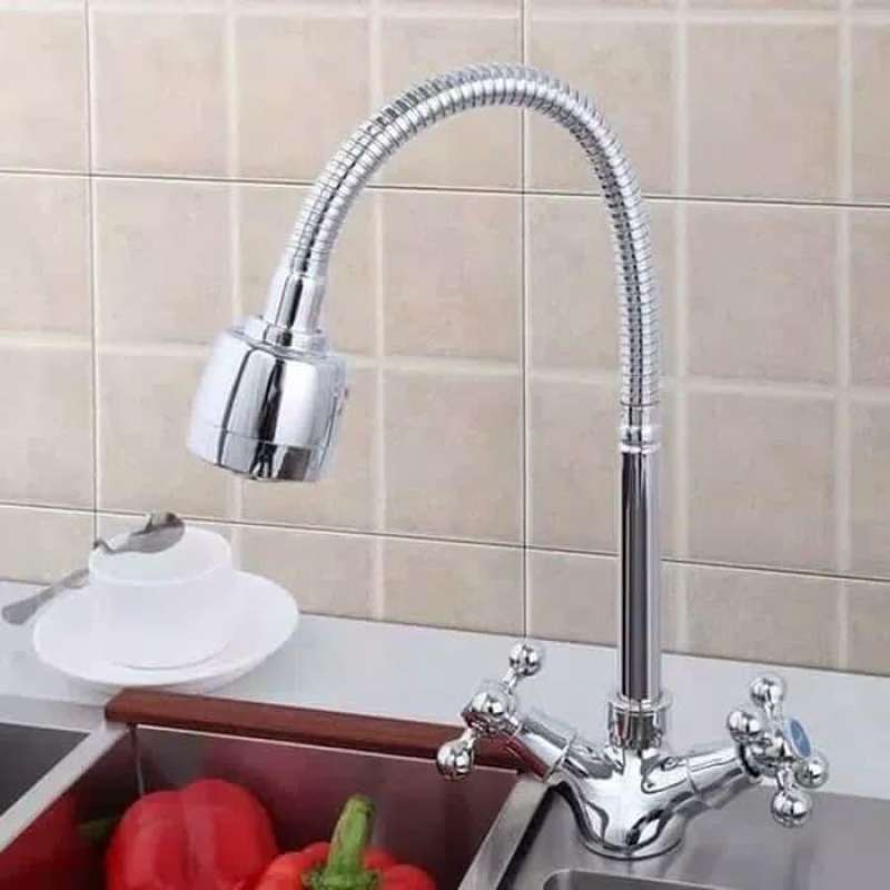 Jual kran sink fleksibel panas dingin/kran sink panas dingin model toto ...