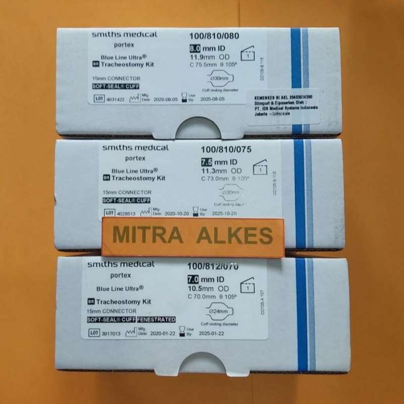 Jual Tracheostomy Kit FORTEX. Trakeostomy. Traceostomy. Trakeostomi ...