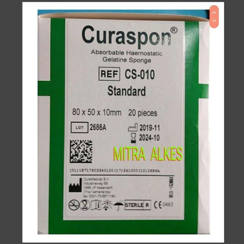 Jual Curaspon Standard. Curaspon Standart. Cura Spon Standar. Di Seller ...