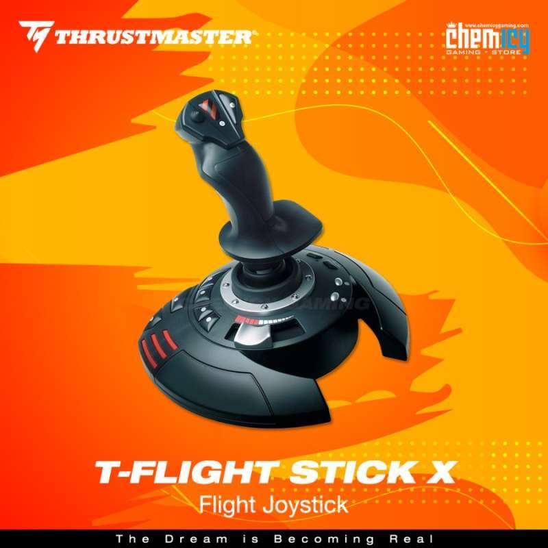Jual Thrustmaster T-flight / T-flight Stick X Di Seller Chemicy Gaming ...