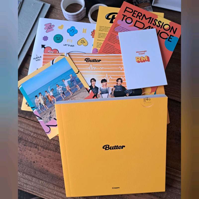 Jual Album BTS Butter Unsealed Official - pc di Seller Nathmochi's ...