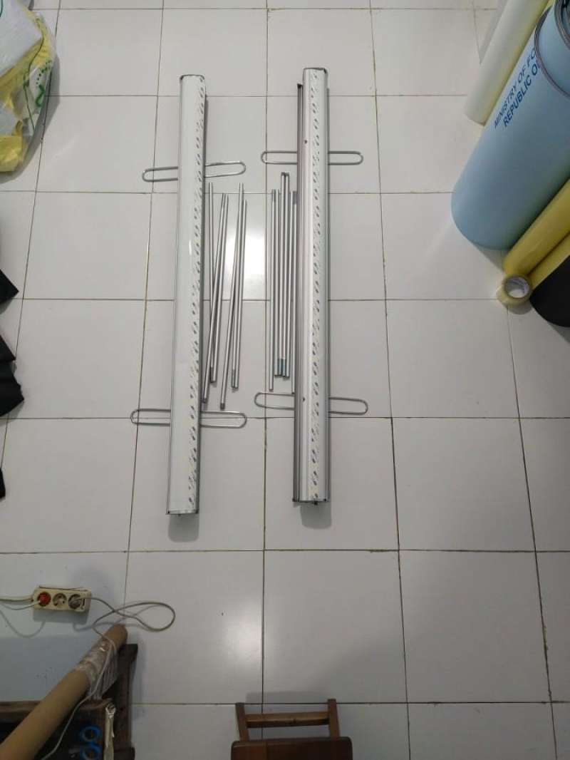 Jual Roll Up Banner Ukuran 150 X 200 Kaki Stainless Plus Printing Di ...