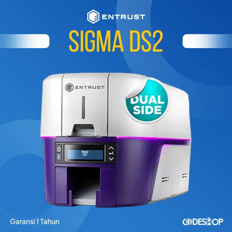 Jual Printer Id Card Entrust Sigma Ds2 Dual Cetak Kartu Dual Side Di ...