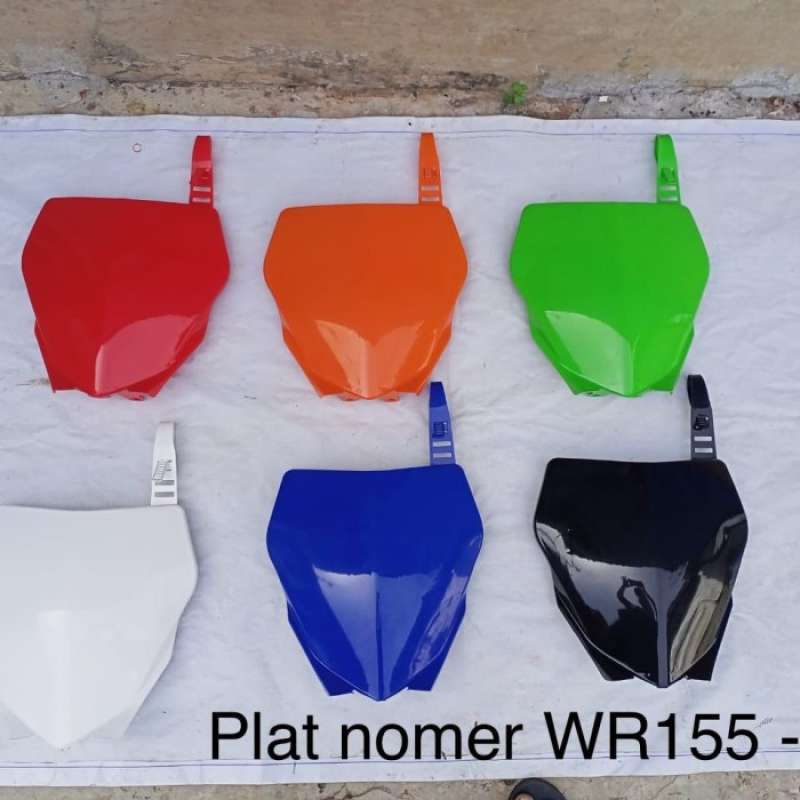 Promo Plat Nomer Wr155 Cover Nomer Wr 155 -B Diskon 23% di Seller ...