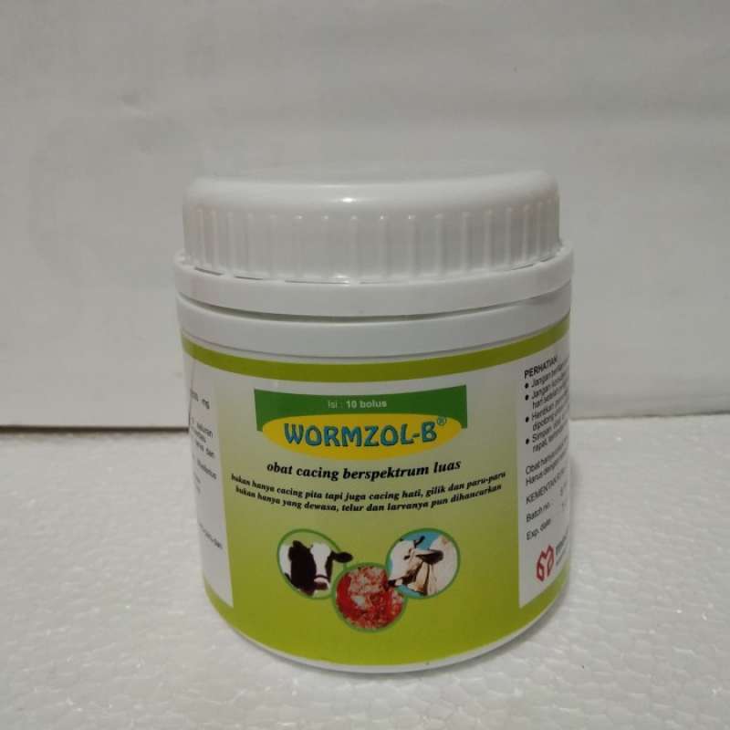 Jual Wormzol Bolus Obat Cacing Super Ampuh Untuk Sapi Dan Kerbau di ...