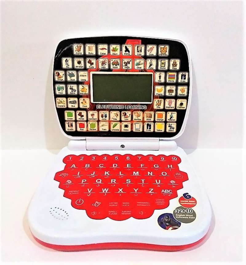 Promo Mainan Edukasi Laptop Mini Layar 4 Bahasa - Mini Laptop Super ...