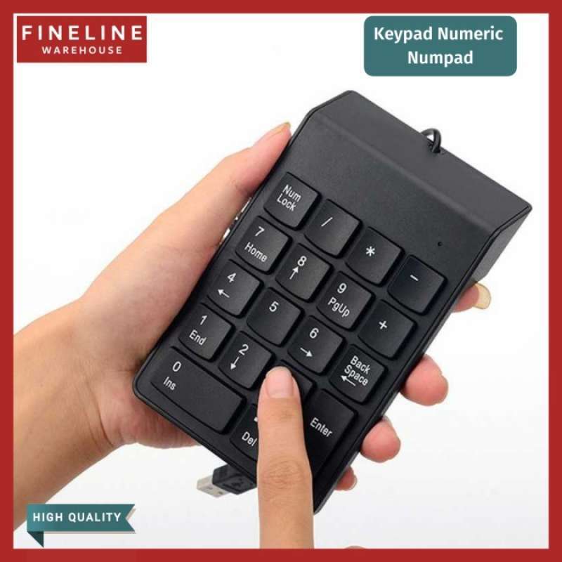 Jual Keypad Keyboard Numpad Angka Numeric Kalkulator Slim USB Cable 2.0 ...