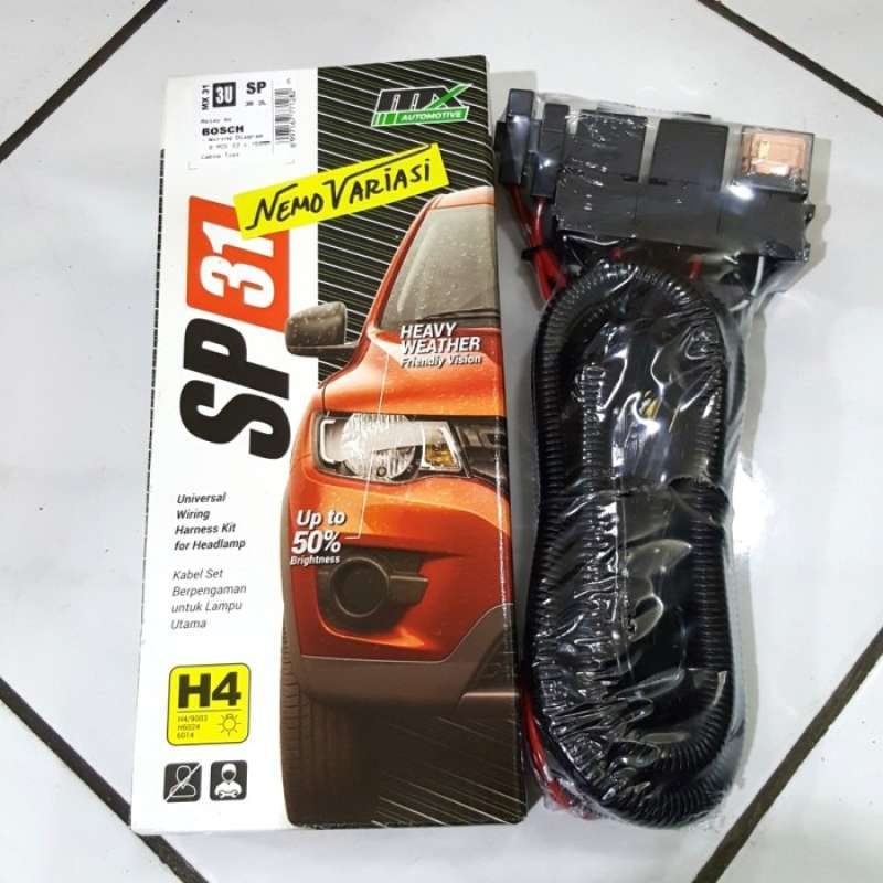 Jual Kabel Relay Set Lampu Depan Mobil Type H4 Mx, 3 Relay Bosch ... Jual Kabel Relay Set Lampu Depan Mobil Type H4 Mx, 3 Relay Bosch ...