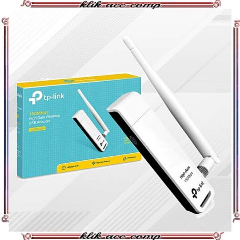 Jual USB WIFI TP-LINK TL-WN722N 150Mbps High Gain Wireless USB Adapter ...