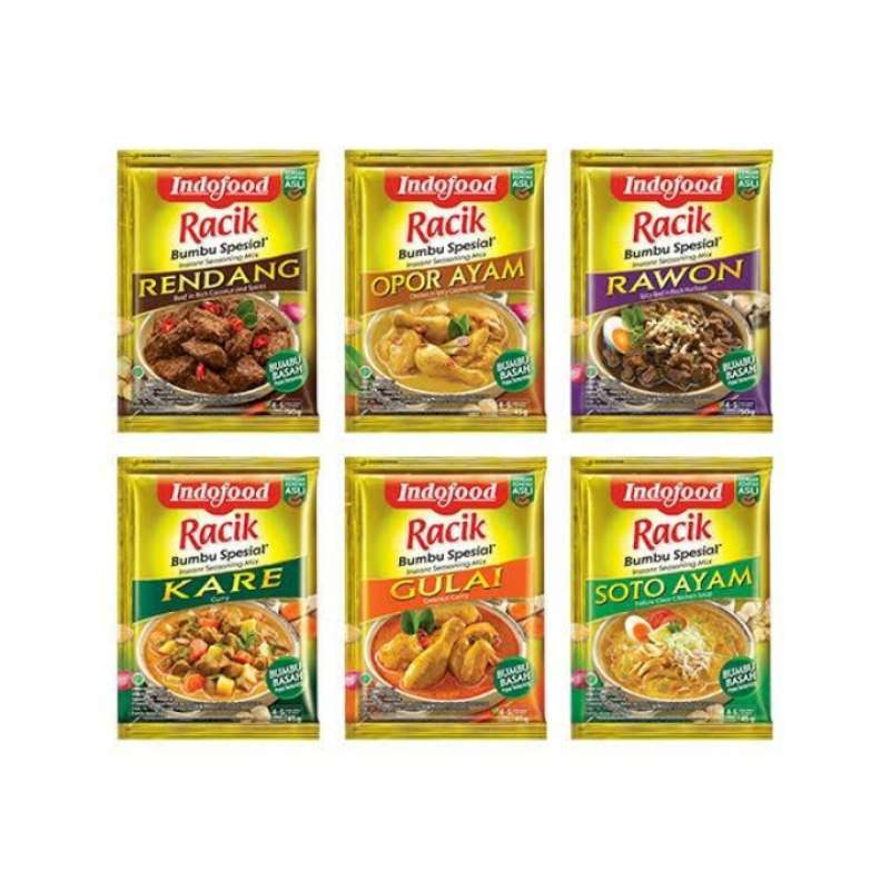 Jual Indofood Racik bumbu spesial ( perpc) bumbu instant enak dan murah ...