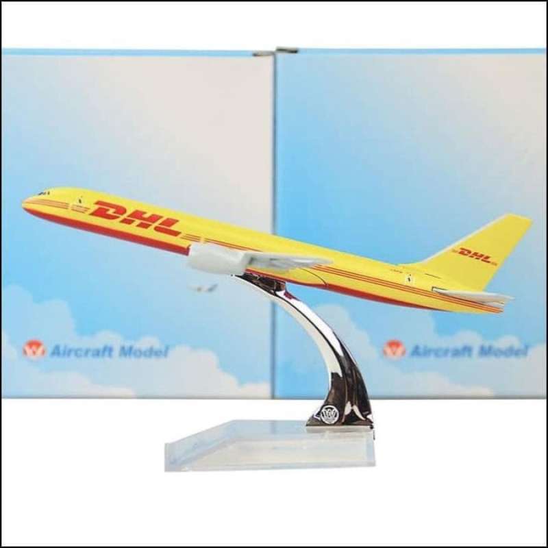 Promo Diecast Die Cast Model Miniatur Replika Pesawat Planes Plane DHL ...