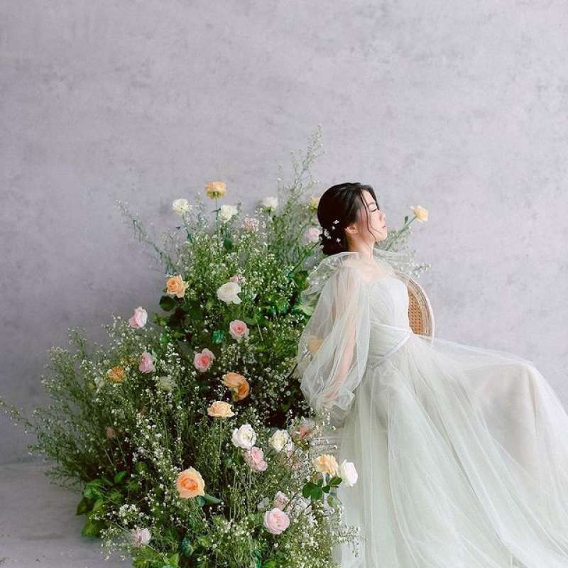 Promo BACKGROUND BACKDROP LAYAR FOTO STUDIO ABSTRAK ABU MUDA CERAH ...