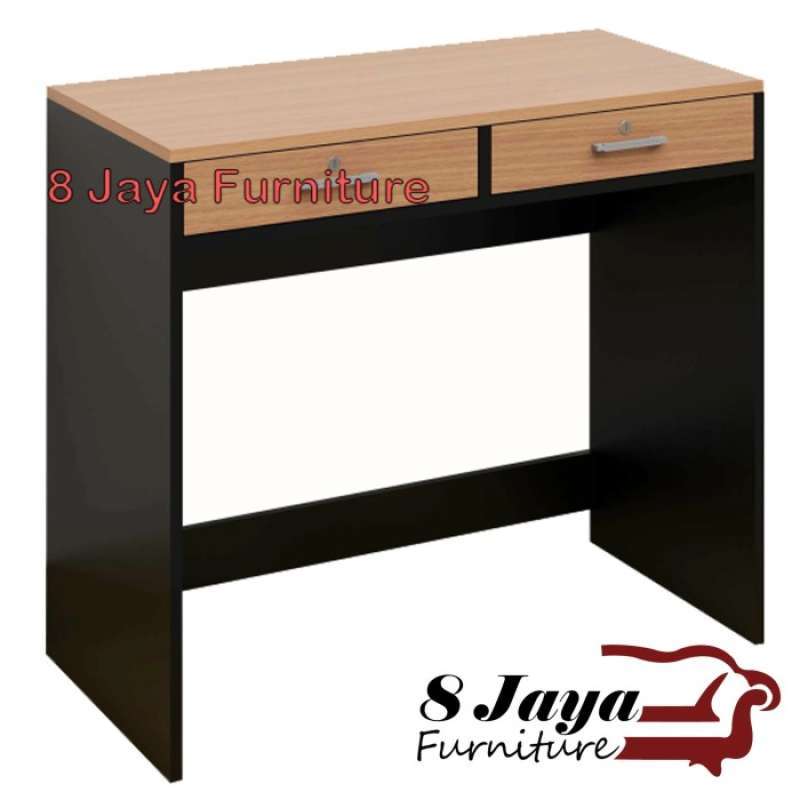 Promo Meja Kios 80 Meja Komputer Kecil Laptop Meja Kerja Laci 2 Mk 84 ...