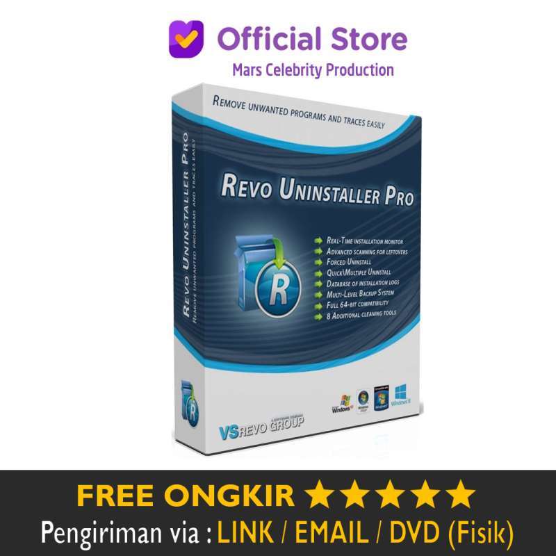 Jual Revo Uninstaller Pro Full Version Terbaru Lifetime di Seller Mars ...