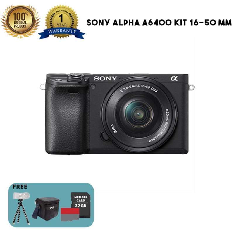 Jual Sony Alpha A6400 Mirrorless Kit 16-50mm Di Seller Central Camera ...