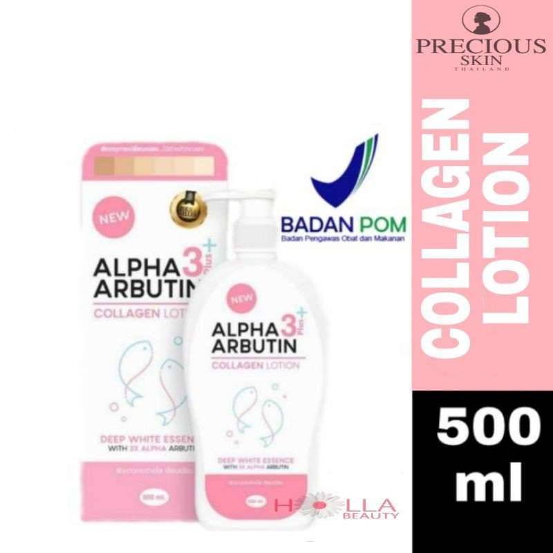 Jual Alpha Arbutin 3 Plus Collagen Body Lotion Handbody Whitening ...