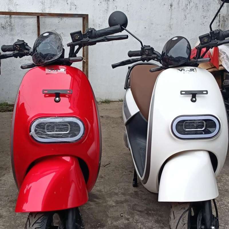 Jual MOTOR LISTRIK MEDAN NEW Q1 L 2022 MERAH MURAH MOLIS di Seller VIAR ...