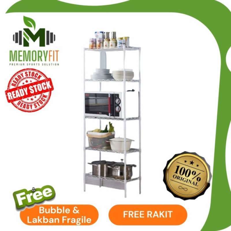 Promo Rak Besi Serbaguna, 3/4/5 Tingkat, 2-3 Varian Diskon 2% Di Seller Dh_grub - Wanajaya, Kab ...