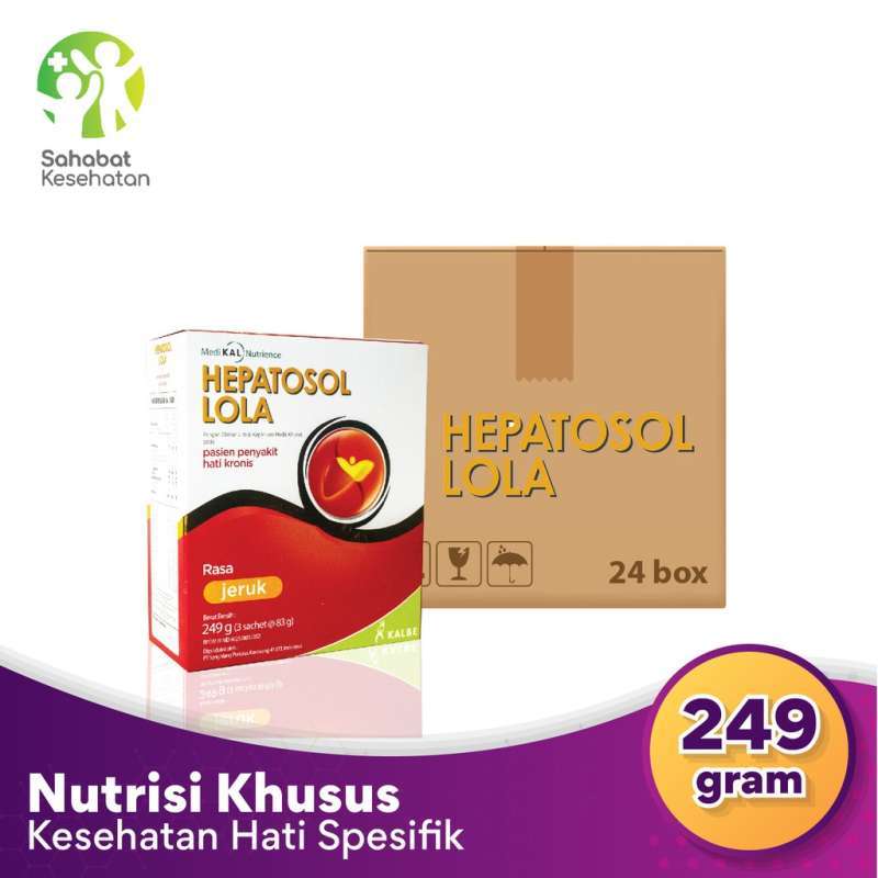 Jual Bundle 24 Box Hepatosol Lola - Nutrisi Kesehatan Hati Spesifik Di ...