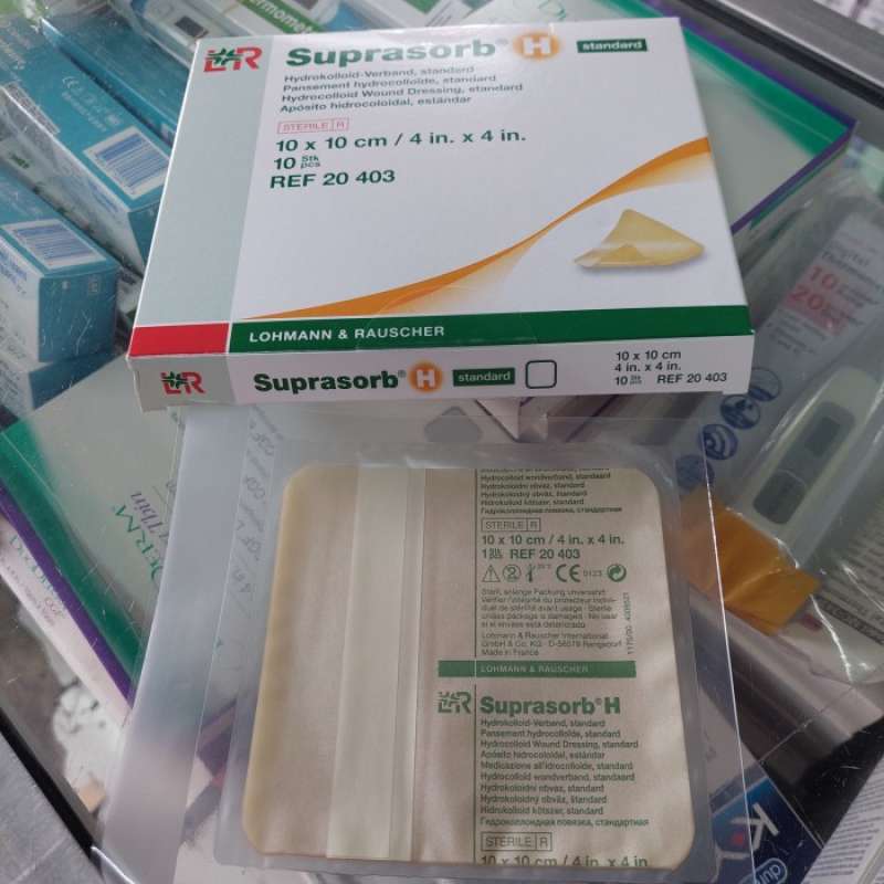 Promo Suprasorb H 10X10 Hydrocolloid Wound Dressing ..Balutan Luka ...