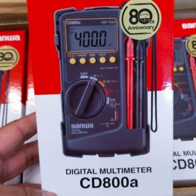 Promo Digital Multimeter Sanwa Cd800a Made In Japan Alat Pengukur Arus ...