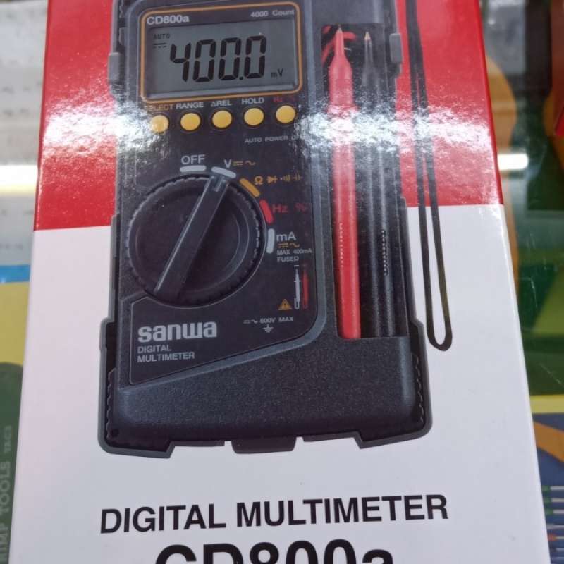 Promo Digital Multimeter Sanwa Cd800a Made In Japan Alat Pengukur Arus Diskon 4% Di Seller Esmee ...
