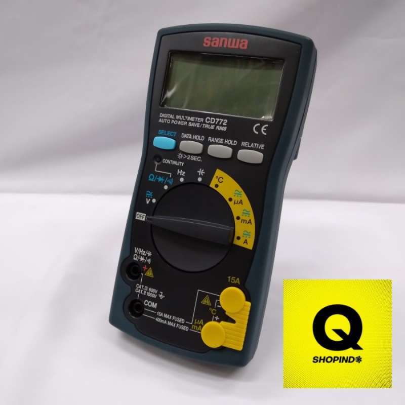 Promo Sanwa Cd772/Cd 772 Multimeter Multitester Avometer Digital Diskon ...